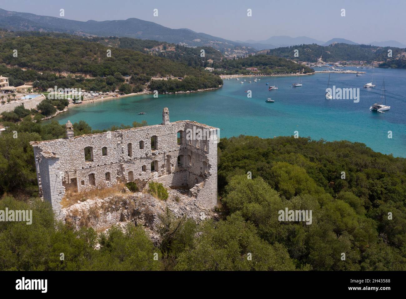 Parga greece valtos beach hi-res stock photography and images - Alamy
