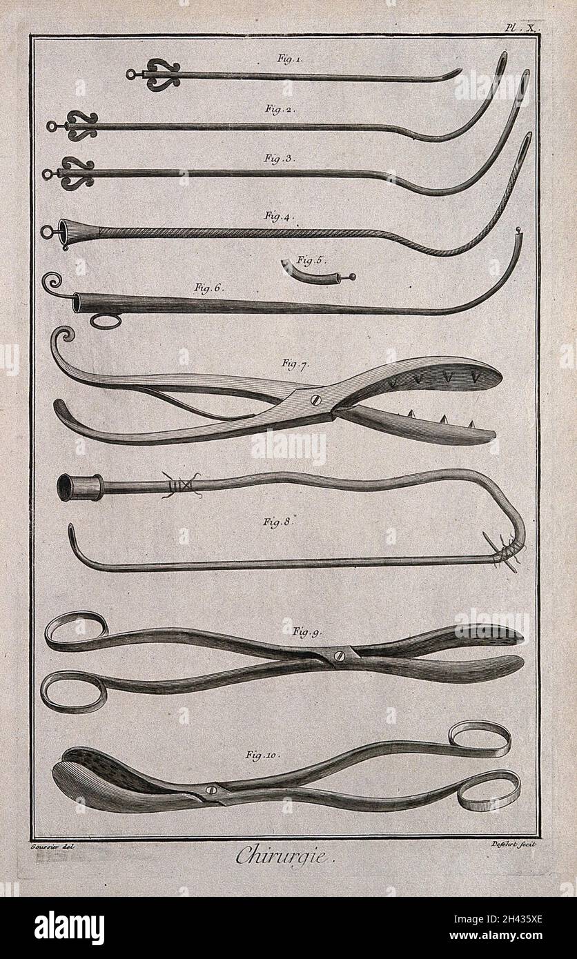 Surgery: surgical instruments including a catheter and lithotomy ...