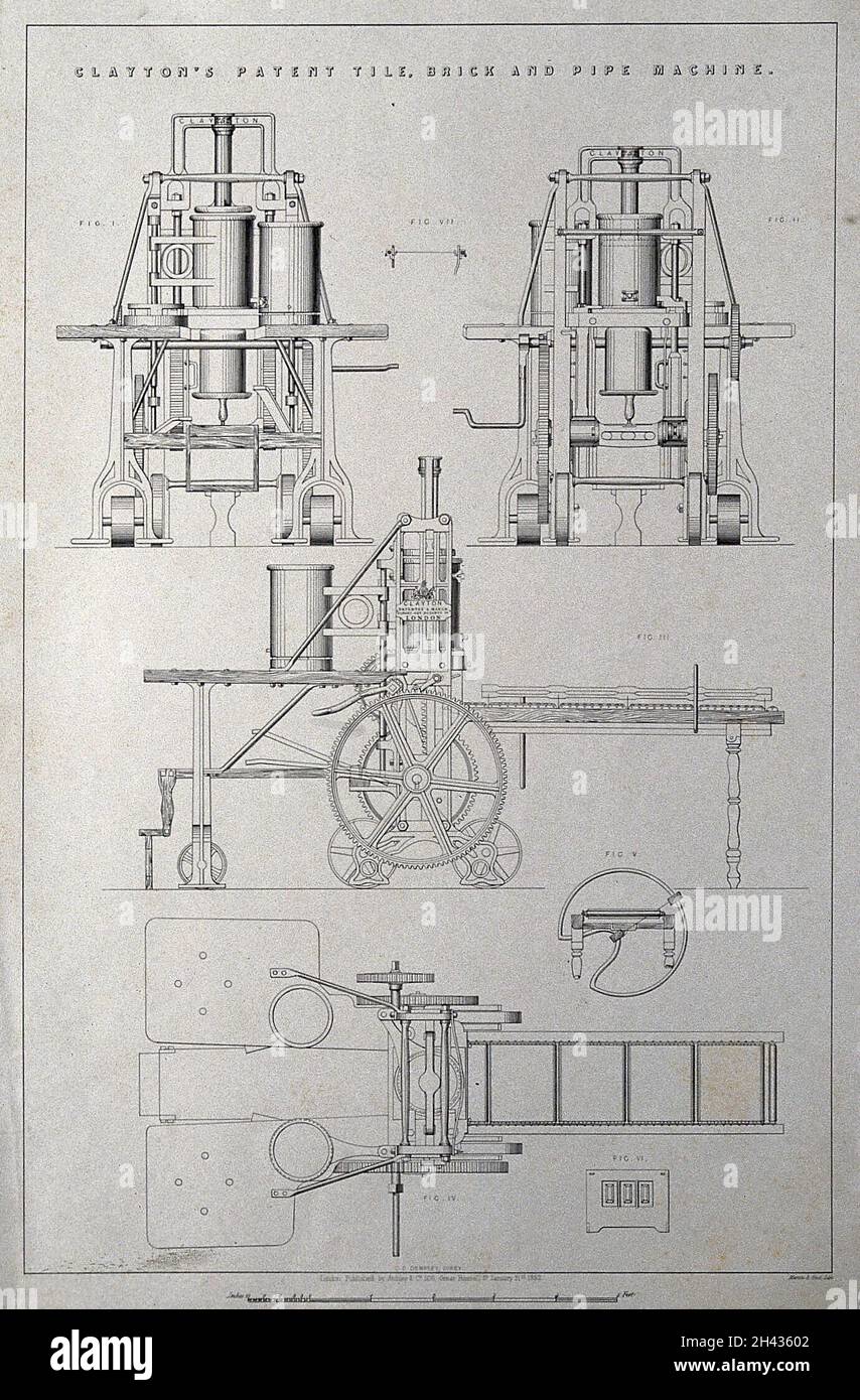 Claytons brick machine hi-res stock photography and images - Alamy