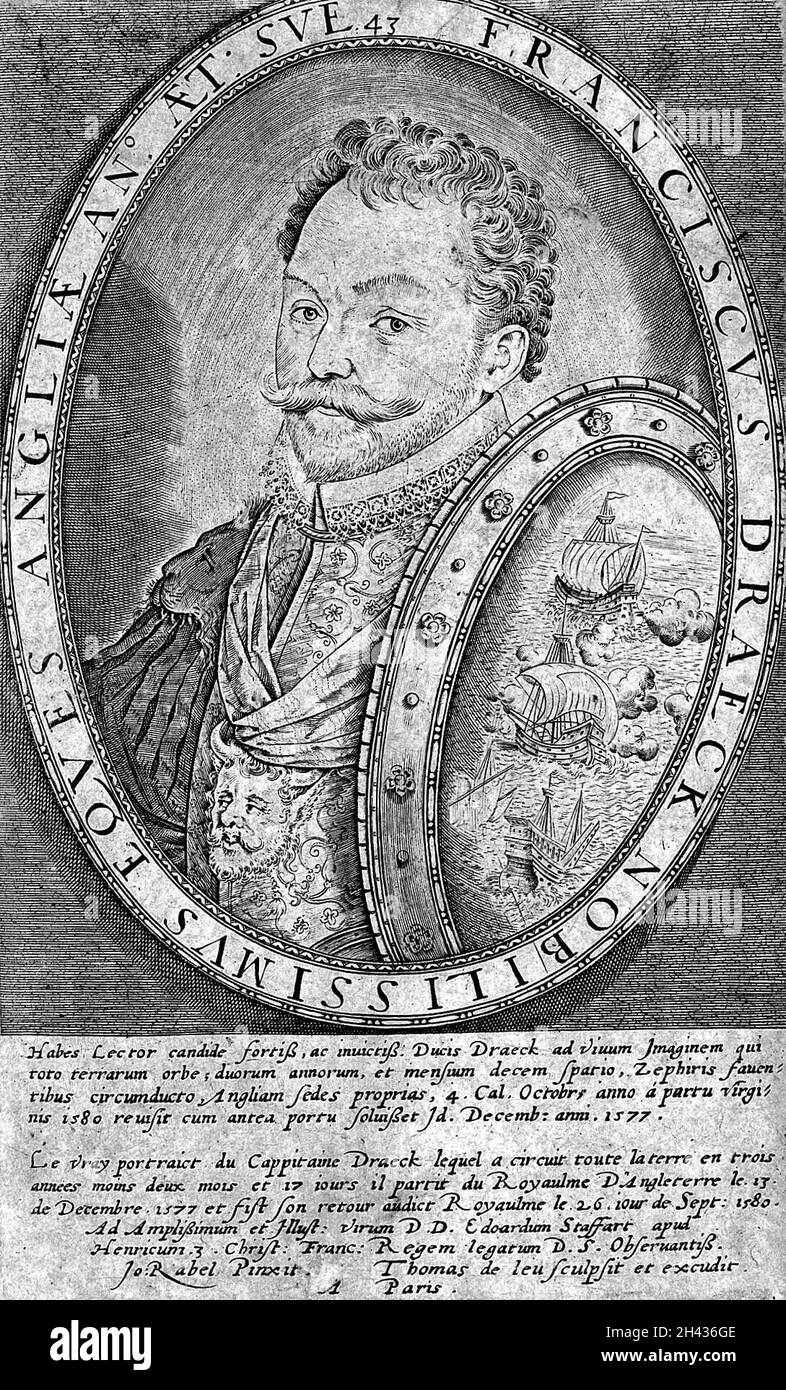 Sir francis drake painting hi-res stock photography and images - Alamy