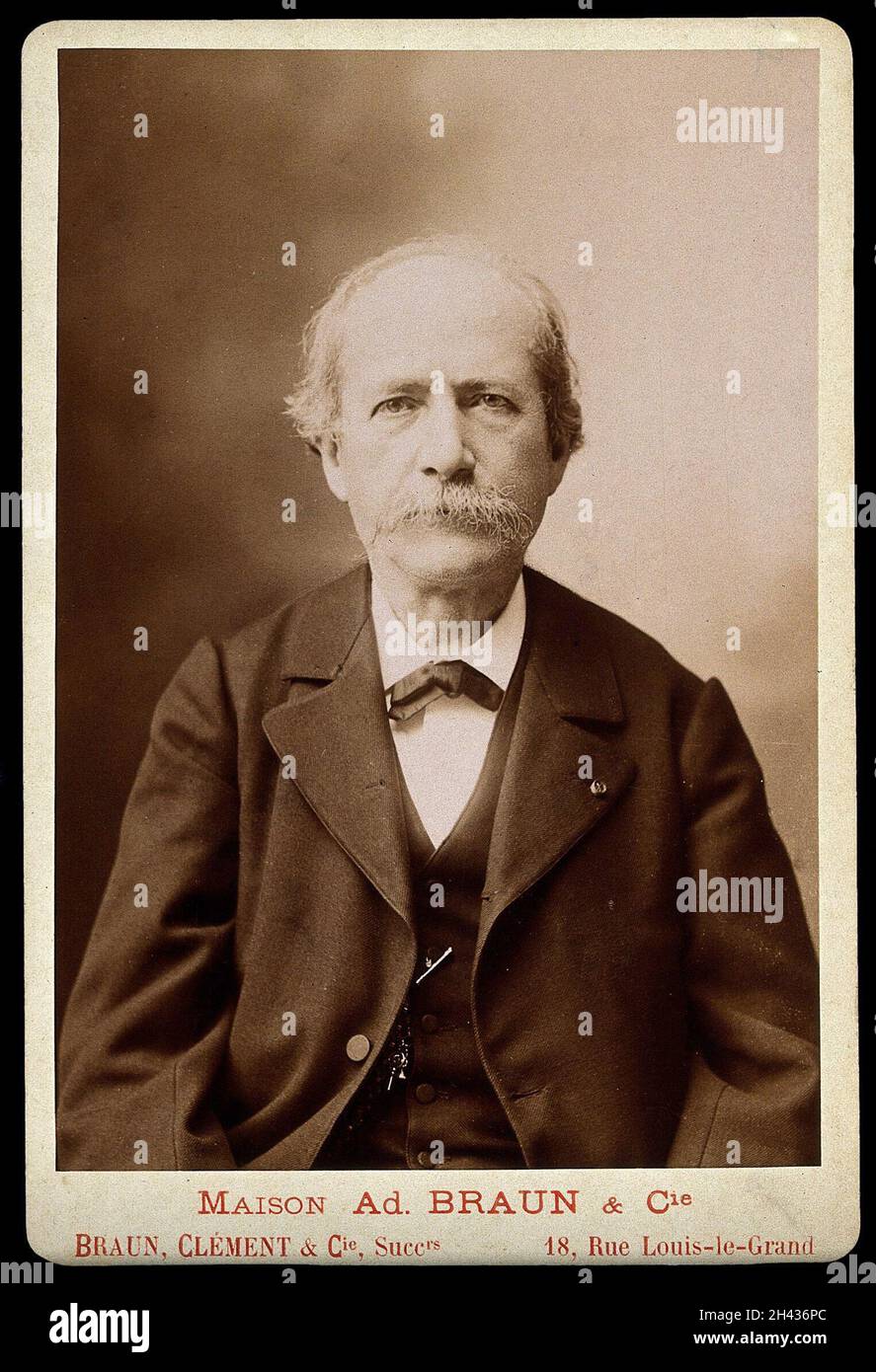 Marcelin Pierre Eugène Berthelot. Photograph by Braun, Clément & Cie ...