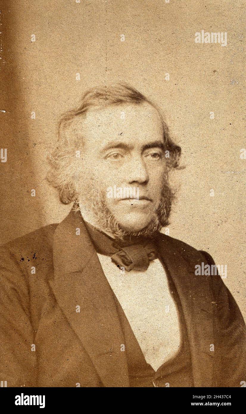 George James Allman. Photograph Stock Photo - Alamy