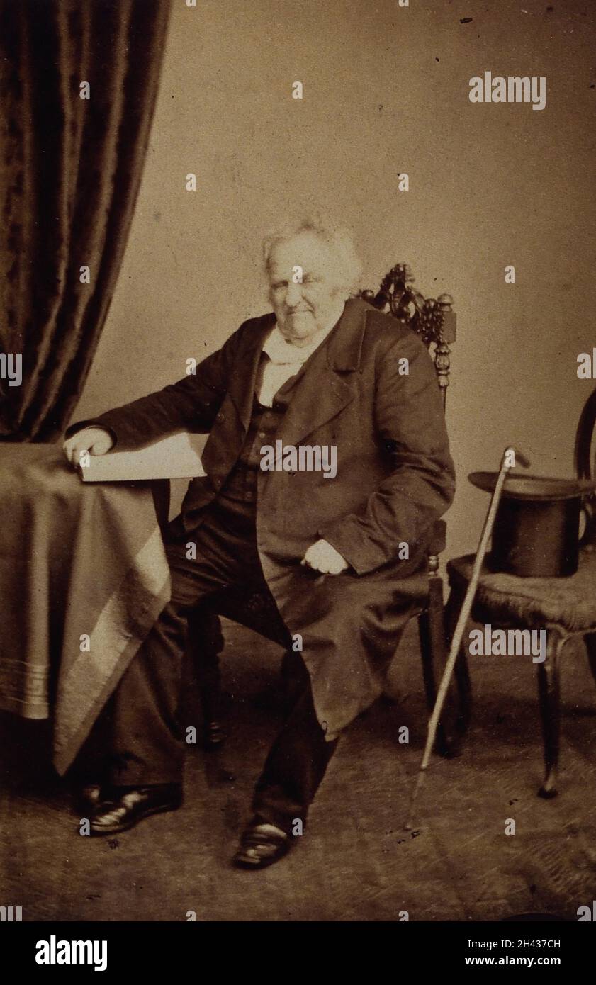 Joseph Wolff. Photograph by Maull & Polyblank Stock Photo - Alamy