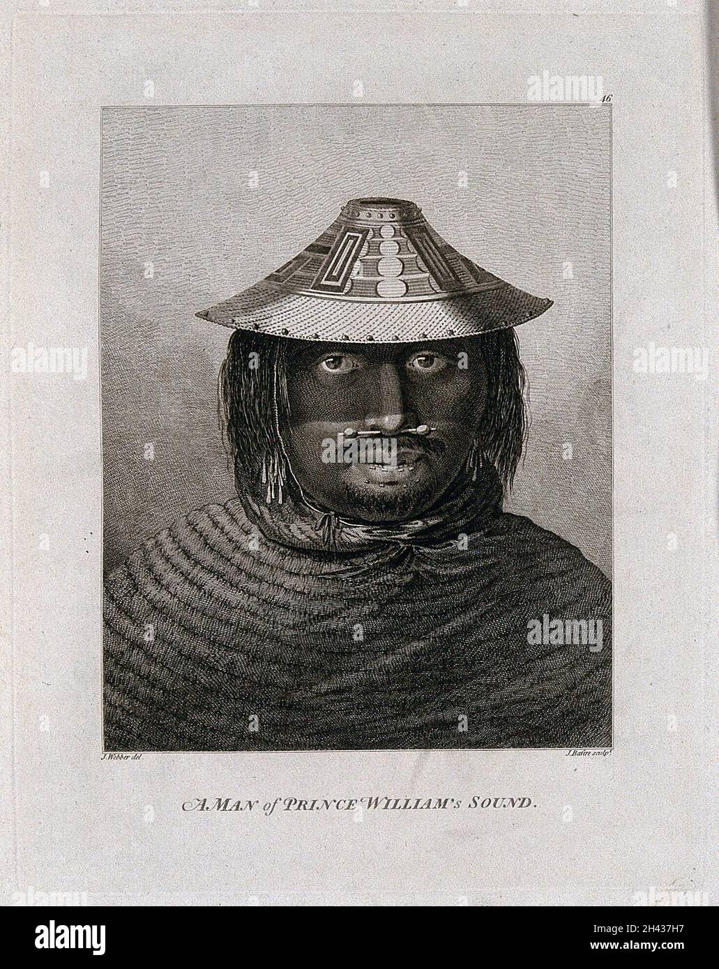 A man from Prince William's Sound (Alaska), head and shoulders ...