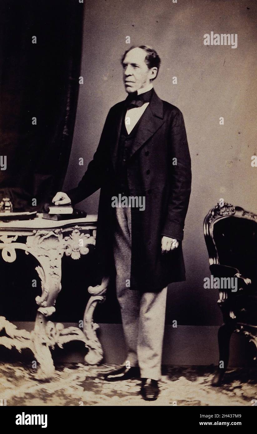 James Moncrieff Arnott. Photograph by Maull & Polyblank Stock Photo - Alamy