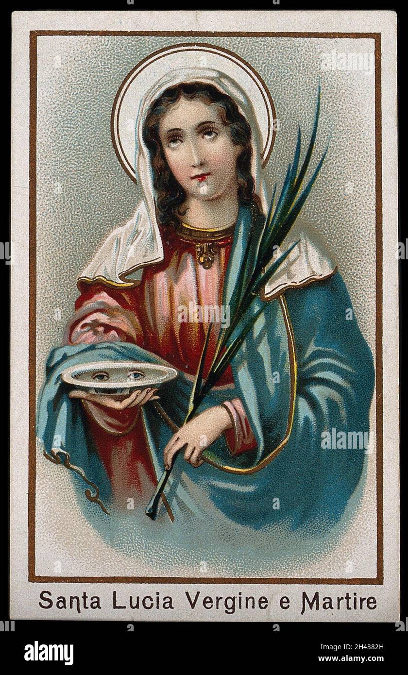 Saint lucy eyes hi-res stock photography and images - Alamy