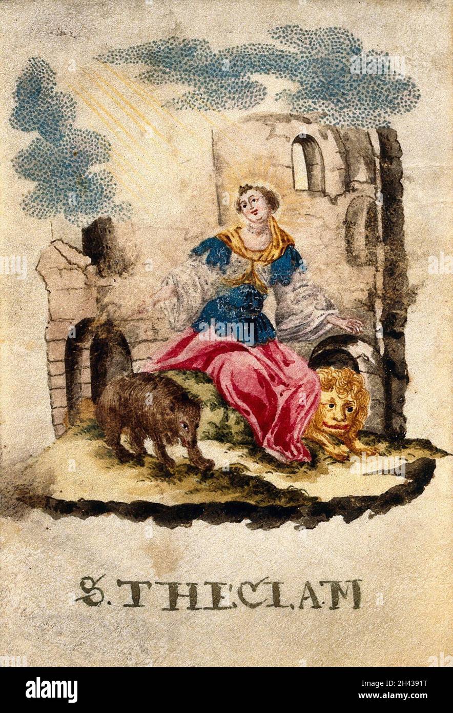 Saint thecla hi-res stock photography and images - Alamy