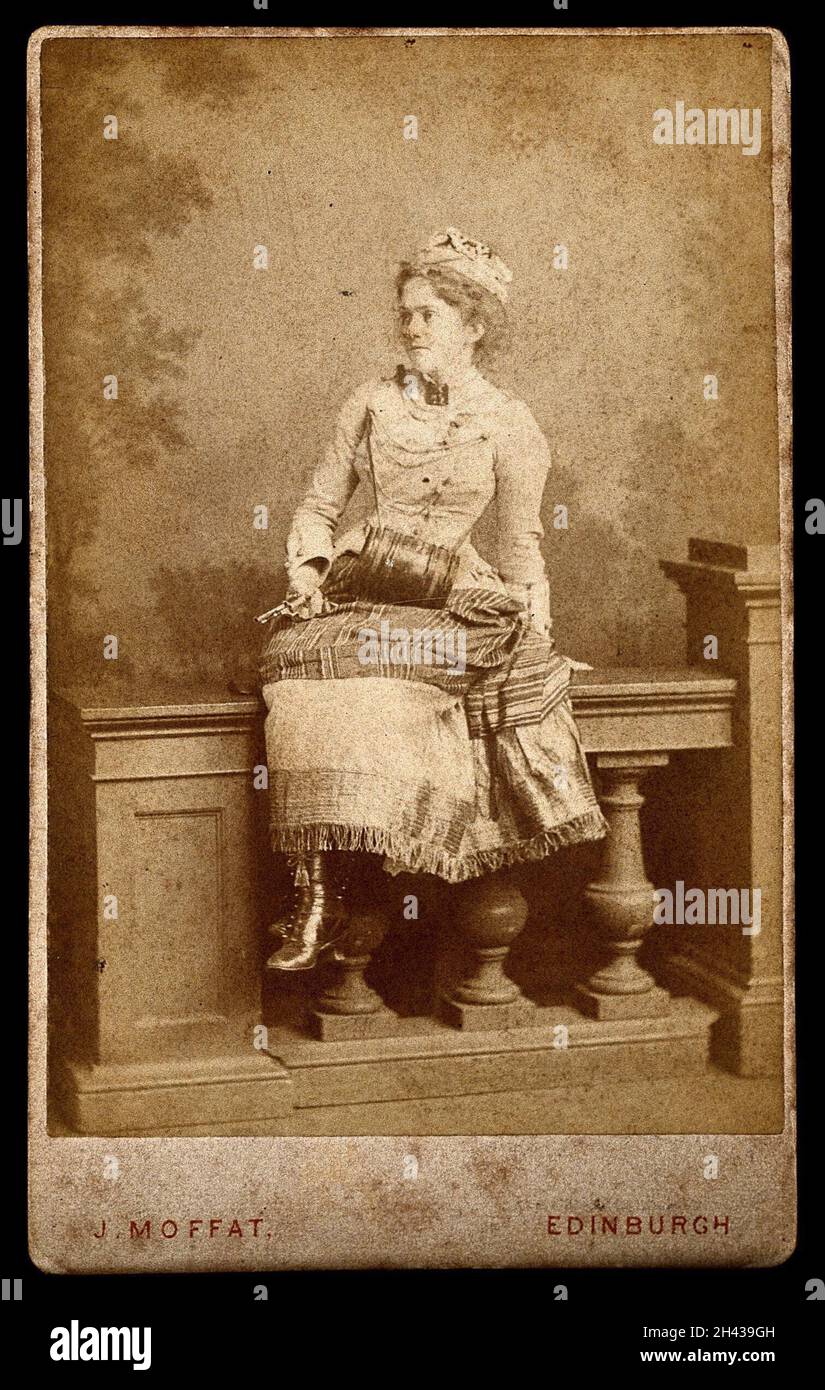 Miss Eva Blantyre Simpson, daughter of Sir James Young Simpson ...