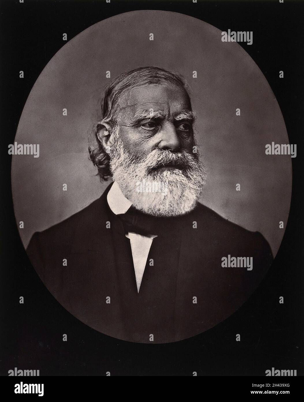 François-Vincent Raspail. Photograph by Goupil et Ce Stock Photo - Alamy