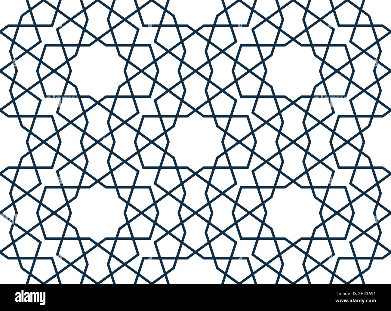 Persian geometric mosaic pattern for Ramadan card Stock Vector Image ...