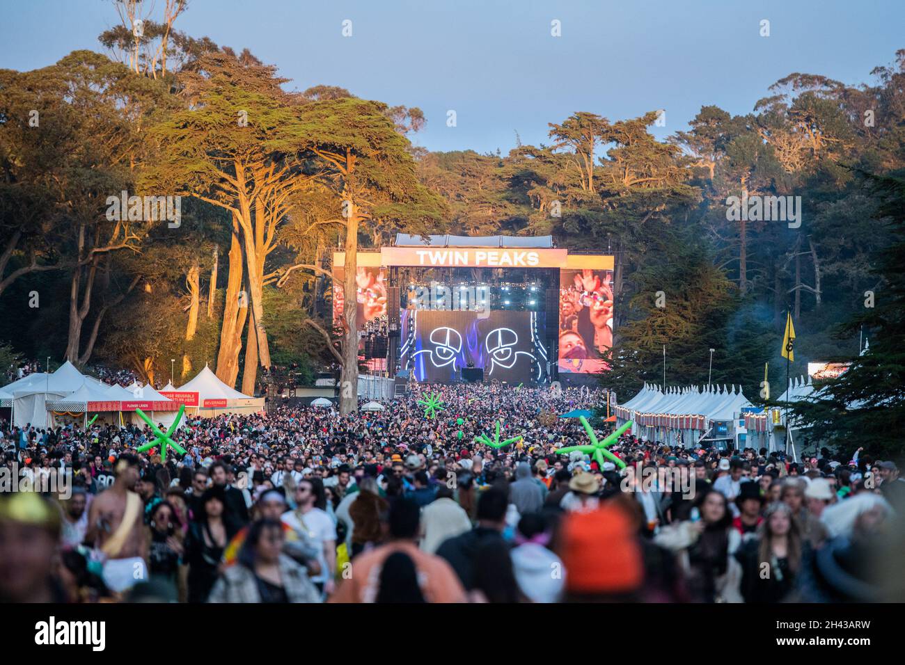 Outside Lands 2022 Lineup Announcement Clipart
