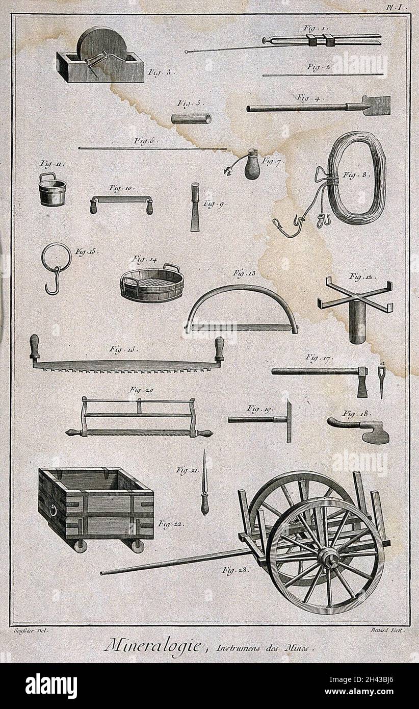 1800s mining workers illustration hi-res stock photography and images ...
