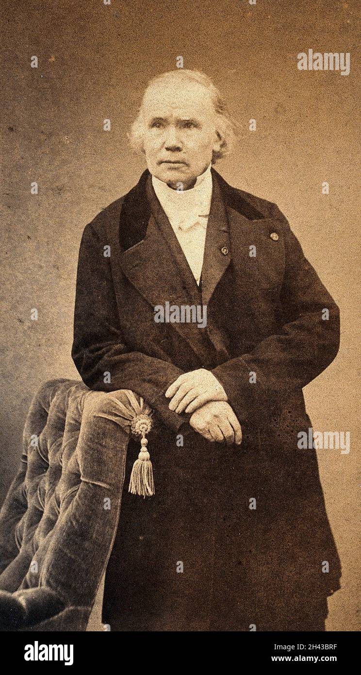 Alfred Armand Louis Marie Velpeau. Photograph Stock Photo - Alamy