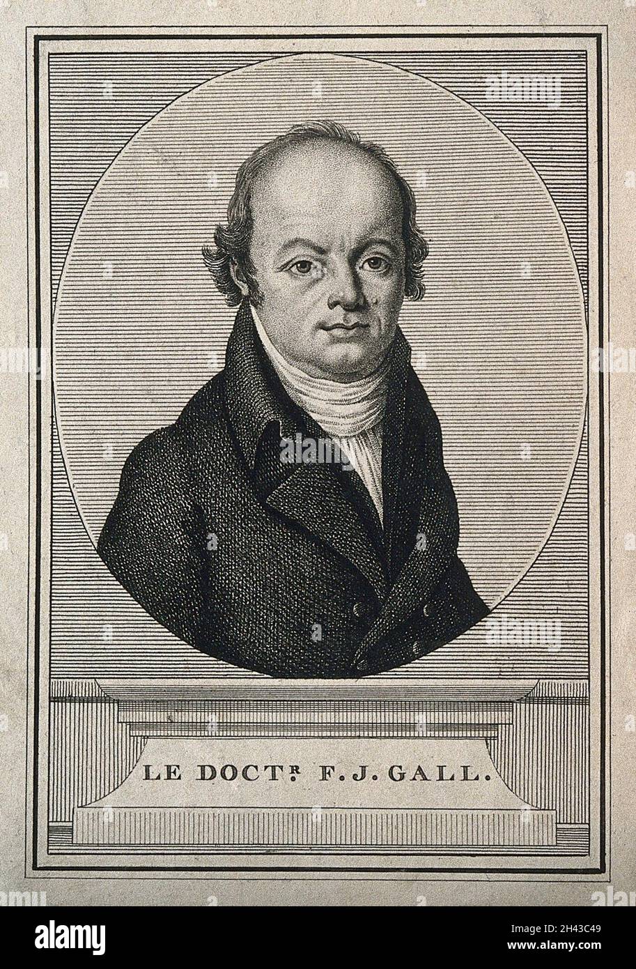 Franz Joseph Gall (1758 - 1828), German neuroanatomist and physiologist ...