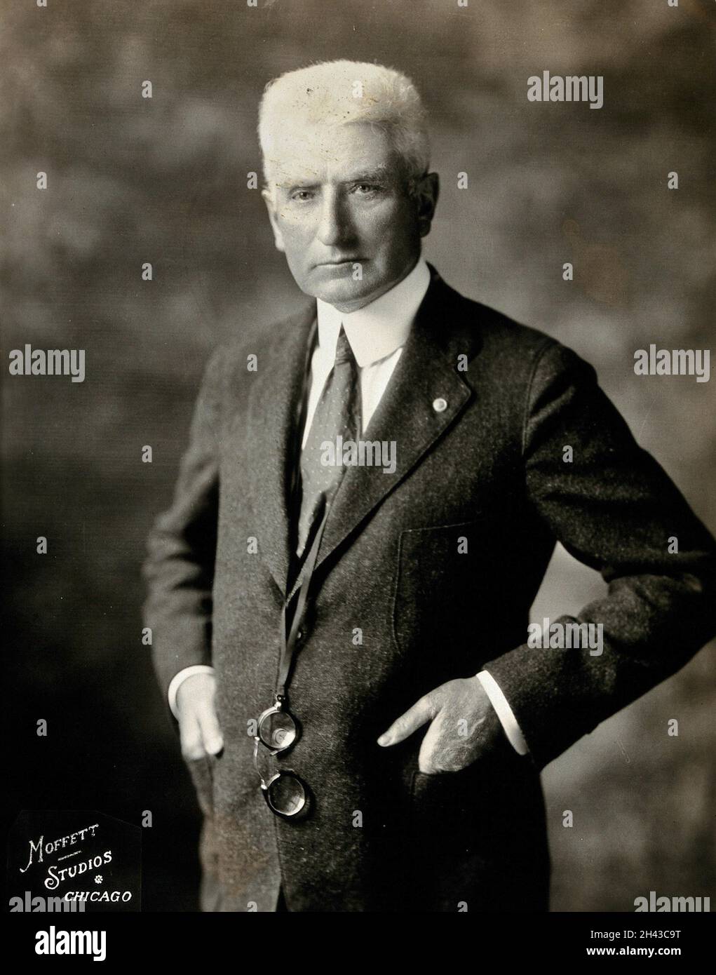 Franklin Henry Martin. Photograph by Moffett Studios Stock Photo - Alamy