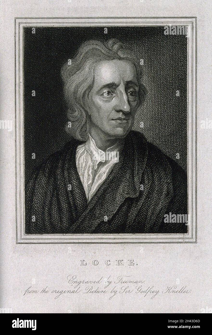 Of john locke by freeman hi-res stock photography and images - Alamy