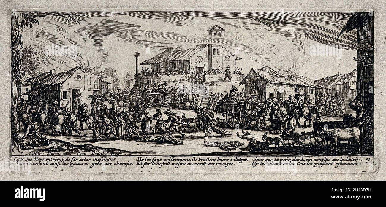 Pillaging soldiers hi-res stock photography and images - Alamy