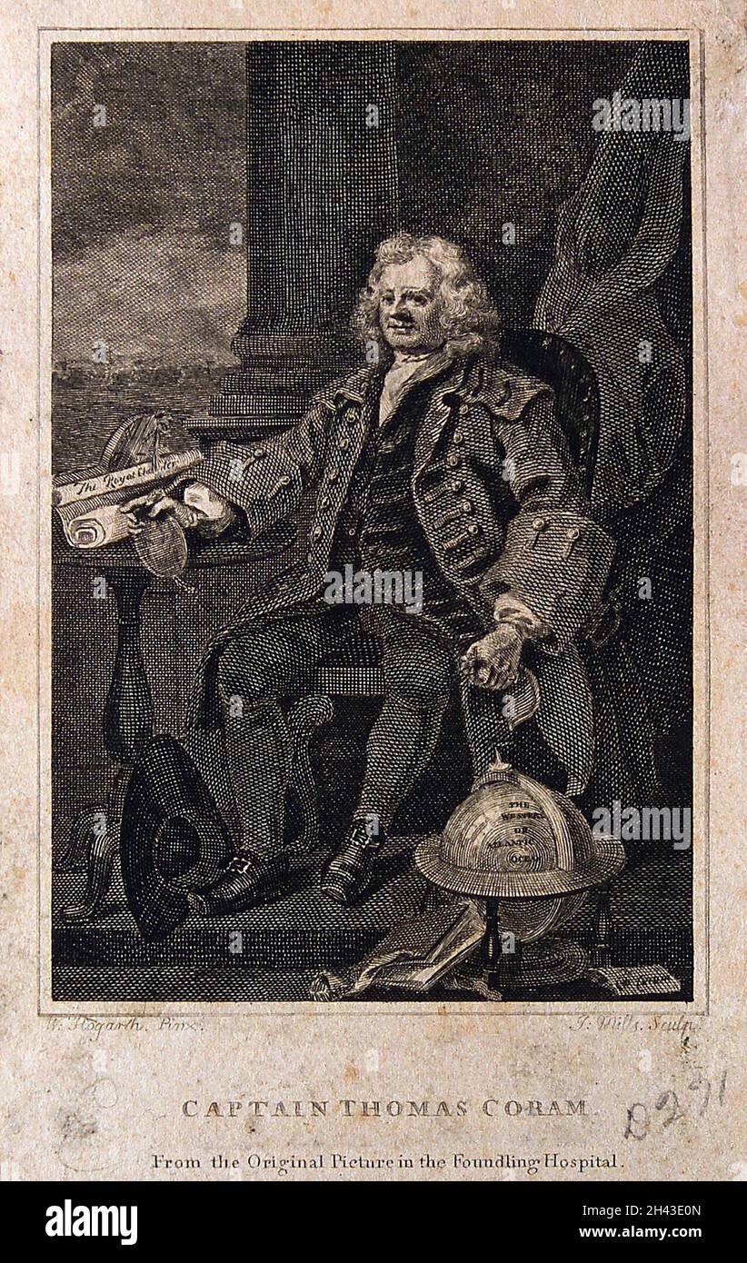 Thomas coram hogarth hi-res stock photography and images - Alamy