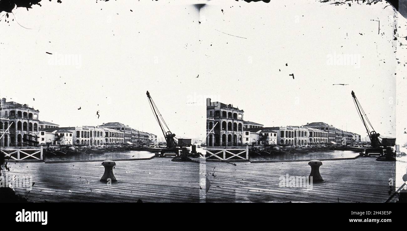 Kiukiang, Kiangsi province, China. Photograph, 1981, from a negative by ...