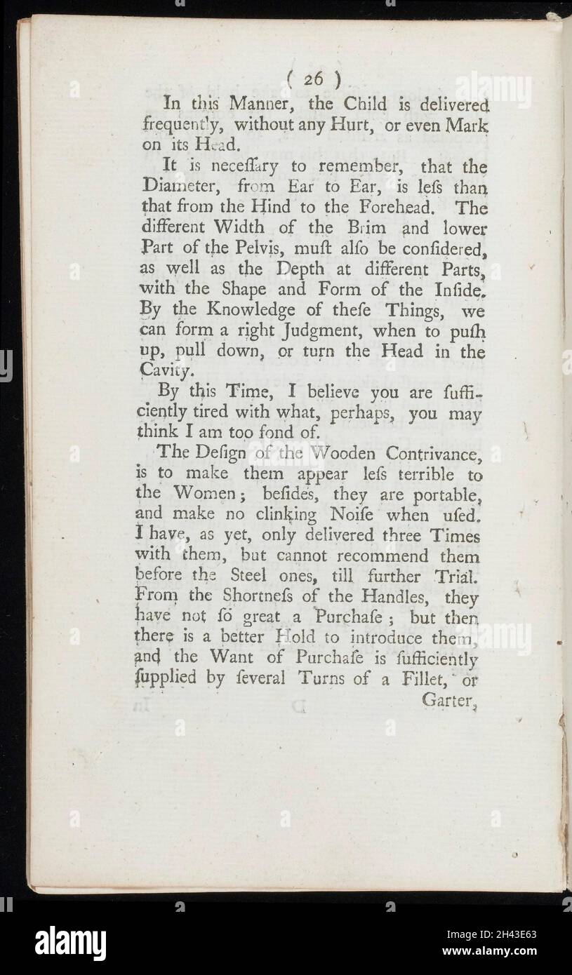 An answer to a late pamphlet intituled A letter to Dr. Smellie; shewing ...