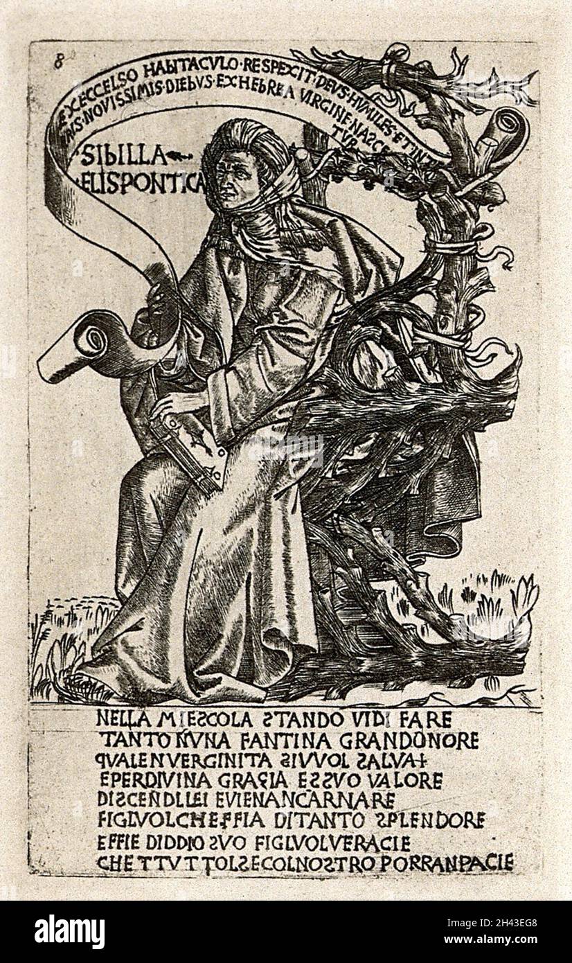 Hellespontic sibyl hi-res stock photography and images - Alamy