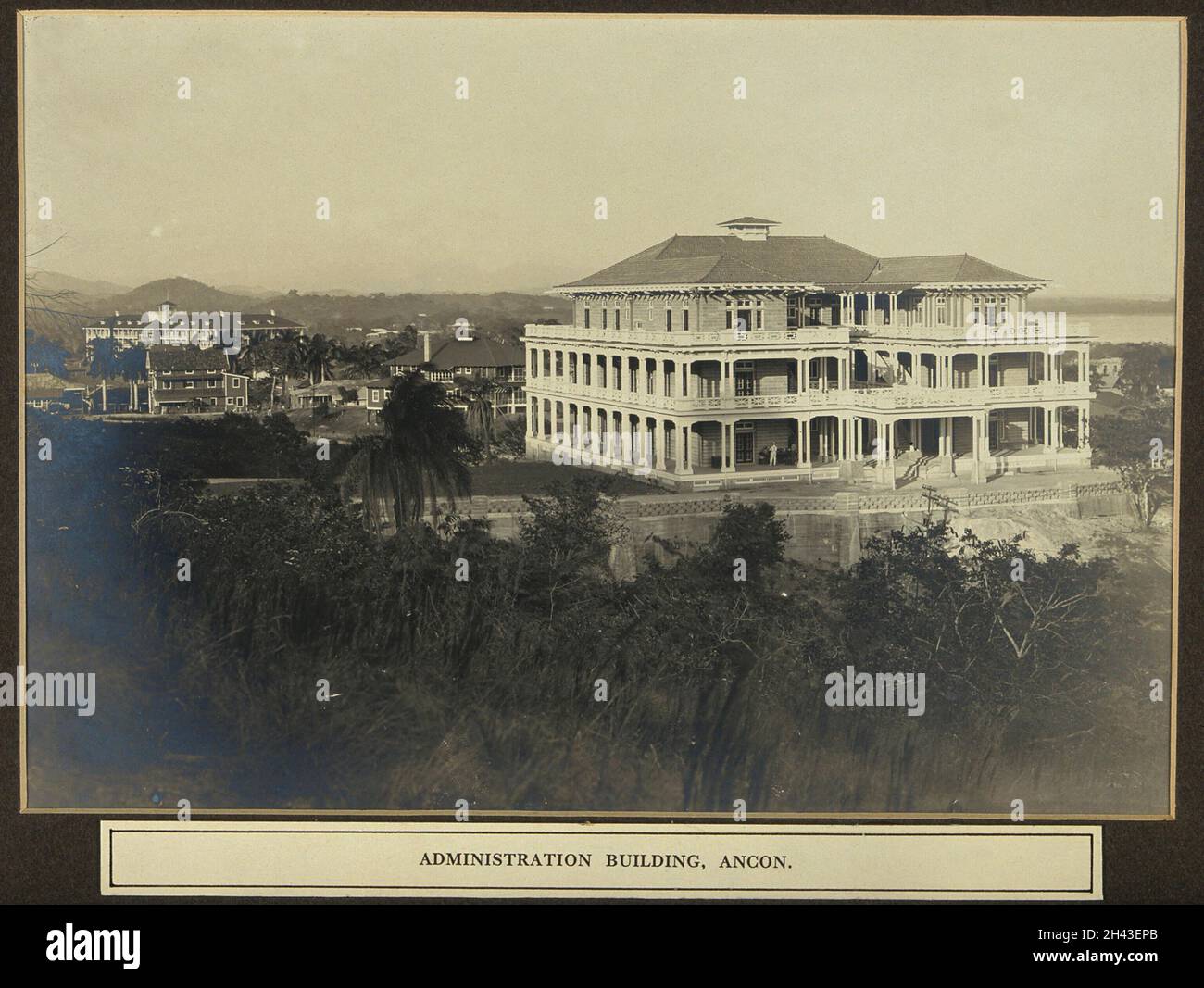 The Panama Canal Zone administration building, Ancon, Panama ...