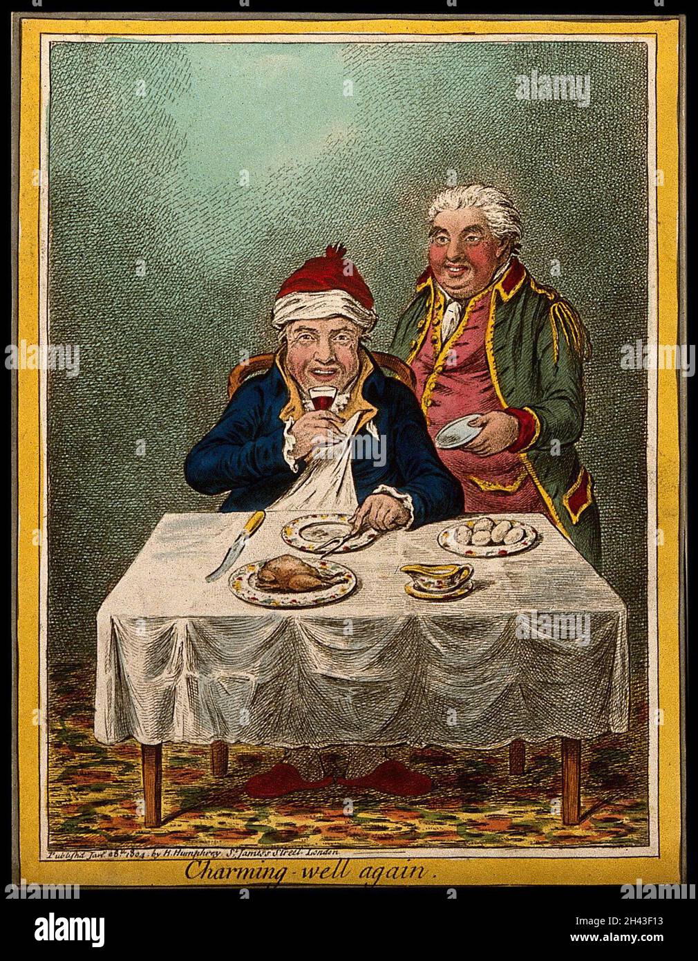 Gillray illustration hi-res stock photography and images - Alamy