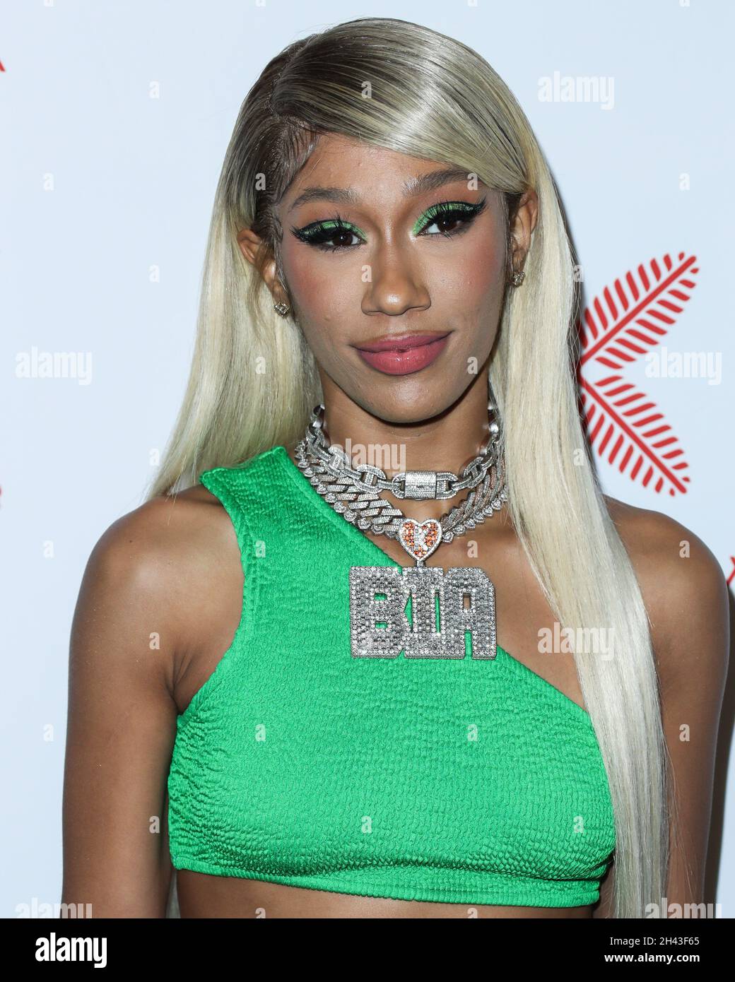 BEL AIR, LOS ANGELES, CALIFORNIA, USA - OCTOBER 30: Rapper BIA (Bianca ...