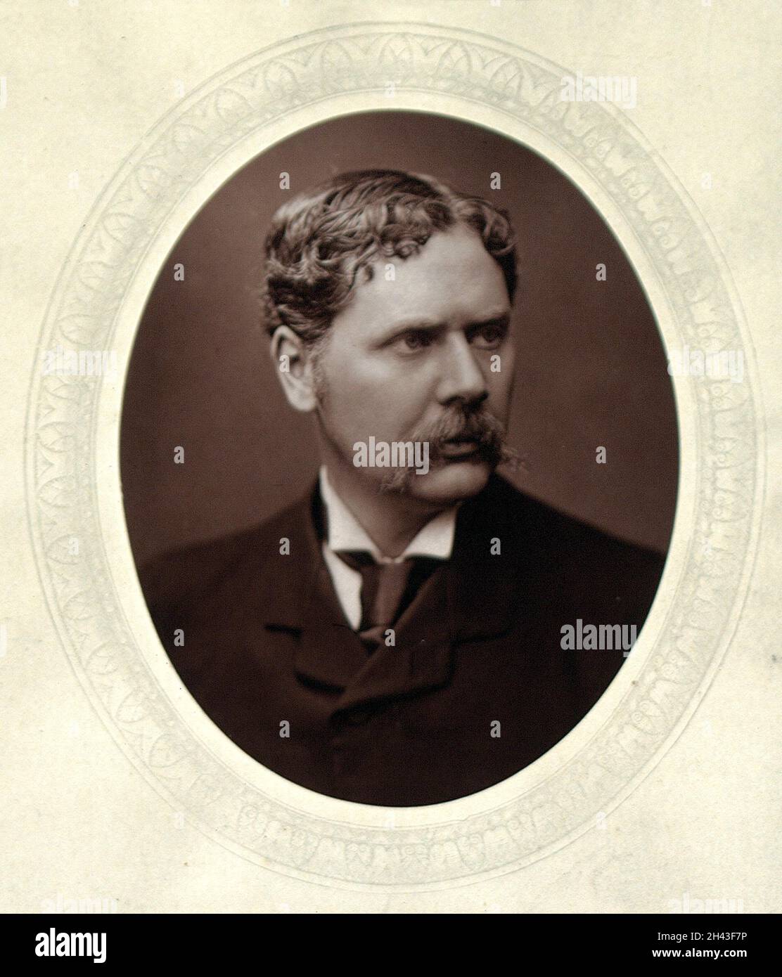 Marcus Stone. Photograph by Lock & Whitfield Stock Photo - Alamy