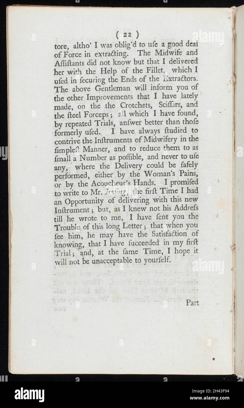 An answer to a late pamphlet intituled A letter to Dr. Smellie; shewing ...