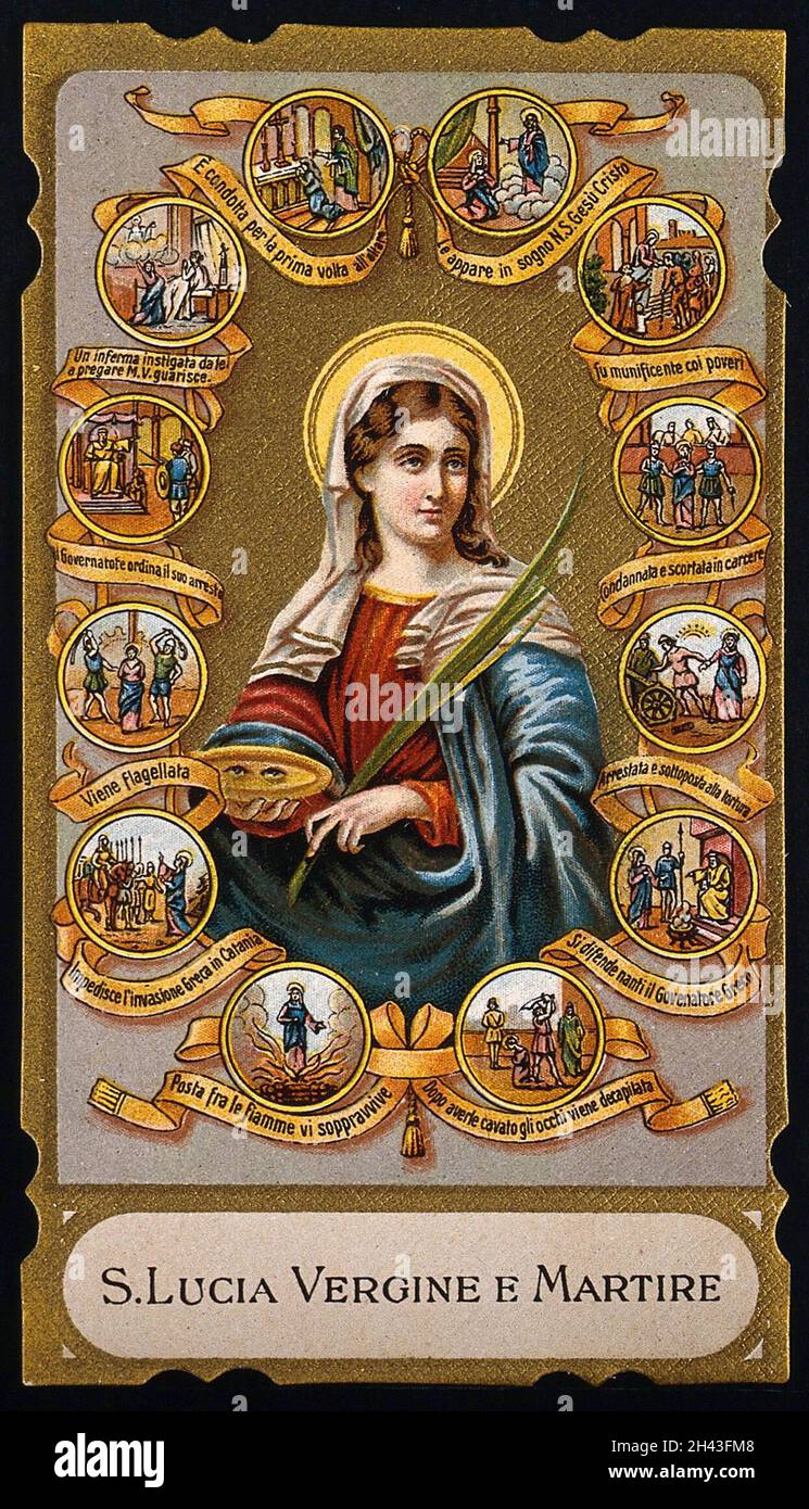 Patron saint lucy hi-res stock photography and images - Alamy