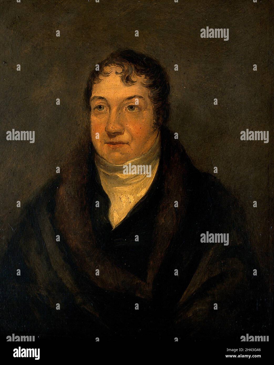 Edward Jenner. Oil painting Stock Photo - Alamy