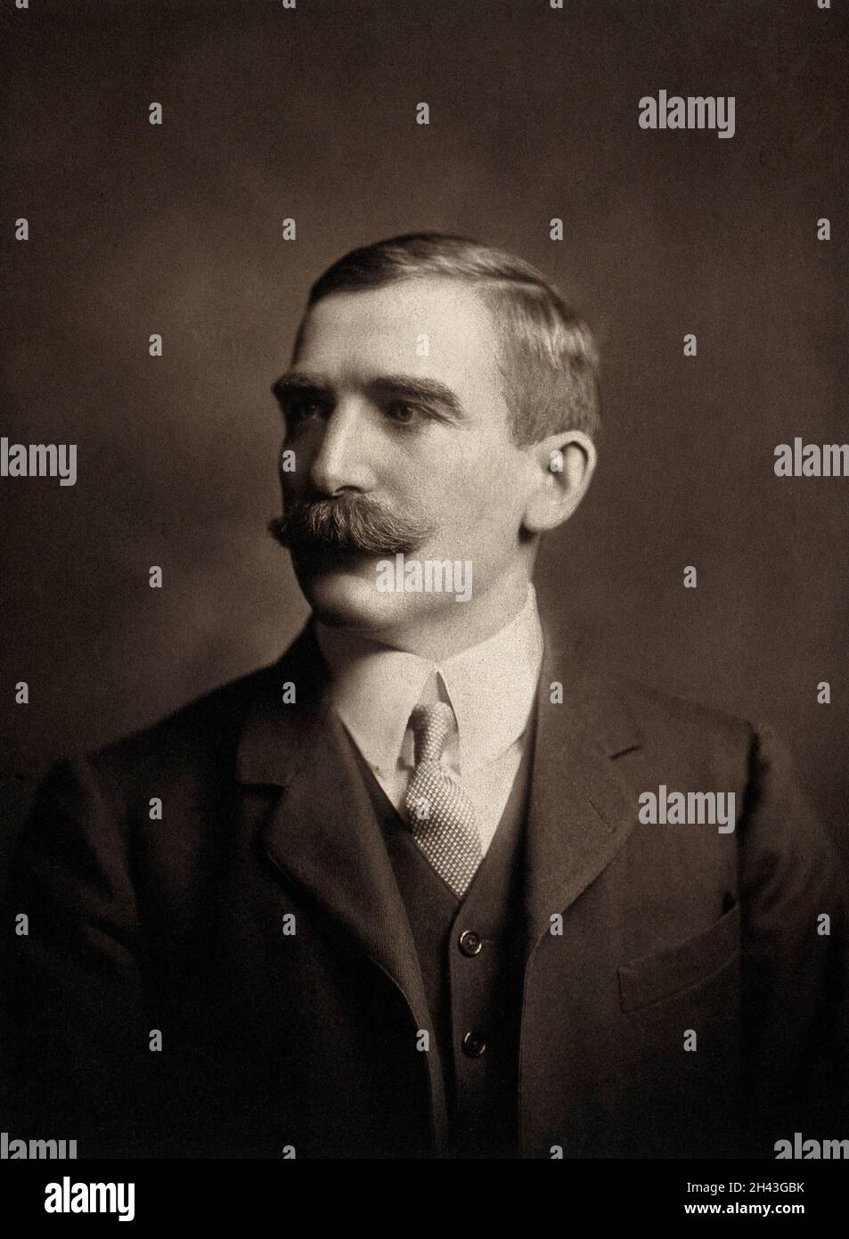Henry Solomon Wellcome. Photograph by Lafayette Ltd Stock Photo - Alamy