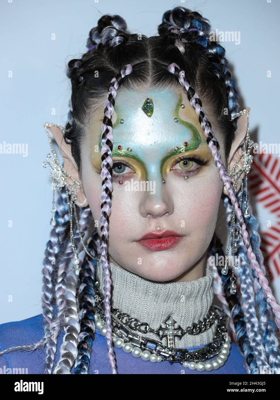 BEL AIR, LOS ANGELES, CALIFORNIA, USA - OCTOBER 30: Vlogger Amanda ...