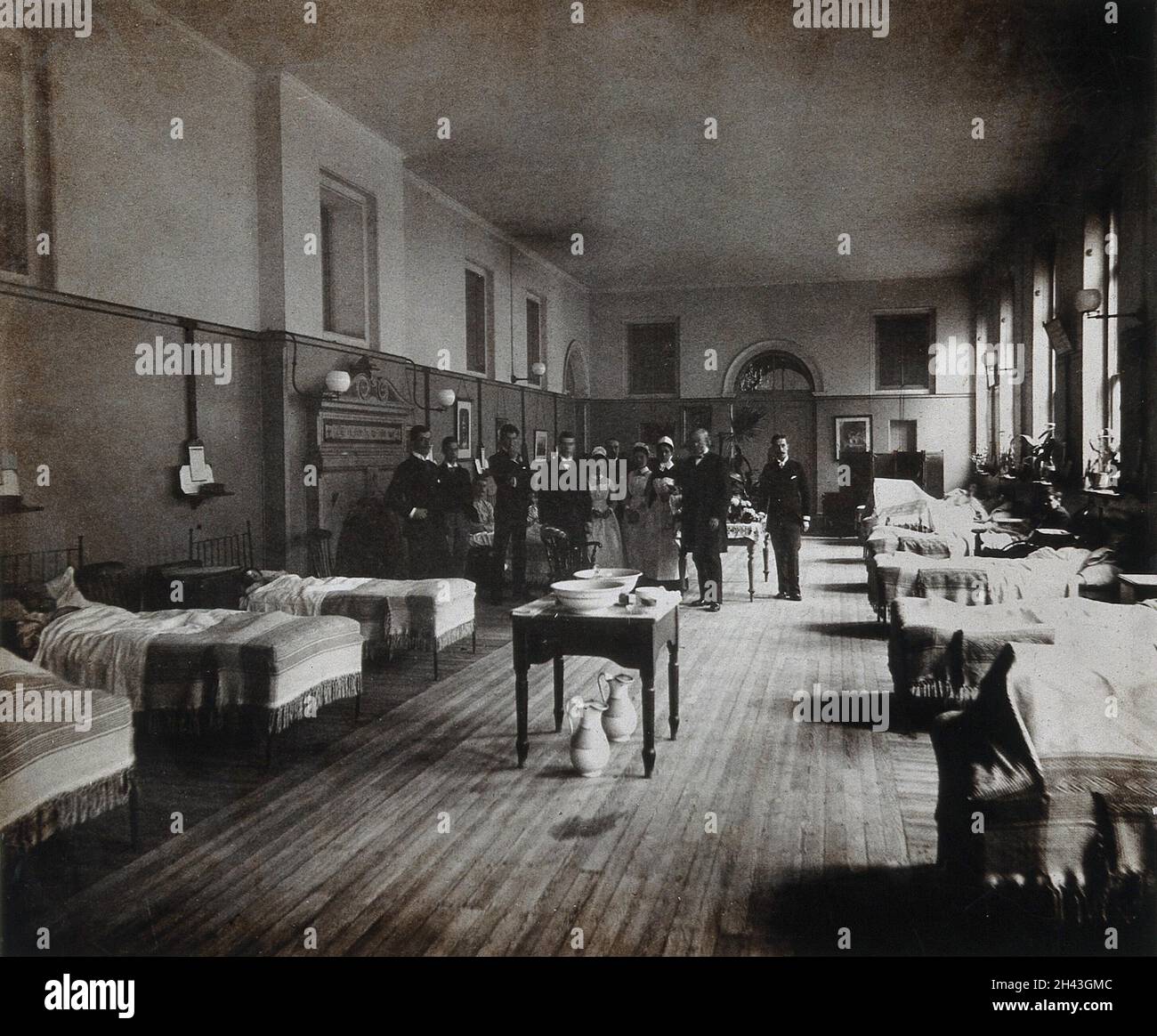 Lister and his assistants in the Victoria ward, King's College Hospital ...