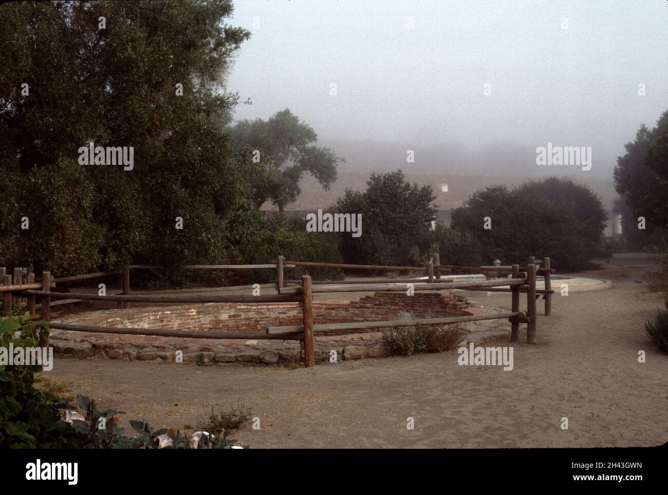 Lompoc, CA. U.S.A. Images circa 1985. Mission La Purísima Concepción ...