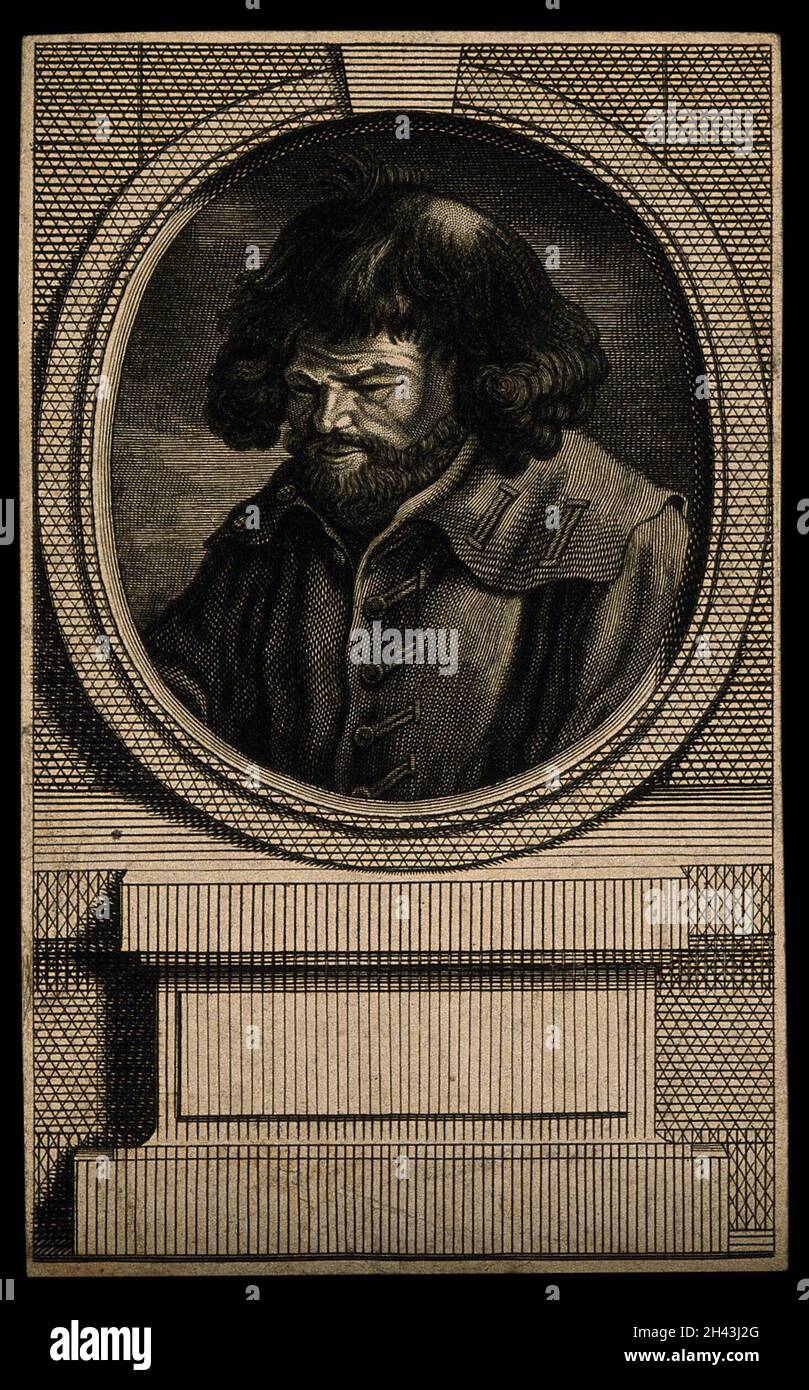 Peter, the wild boy. Line engraving Stock Photo - Alamy