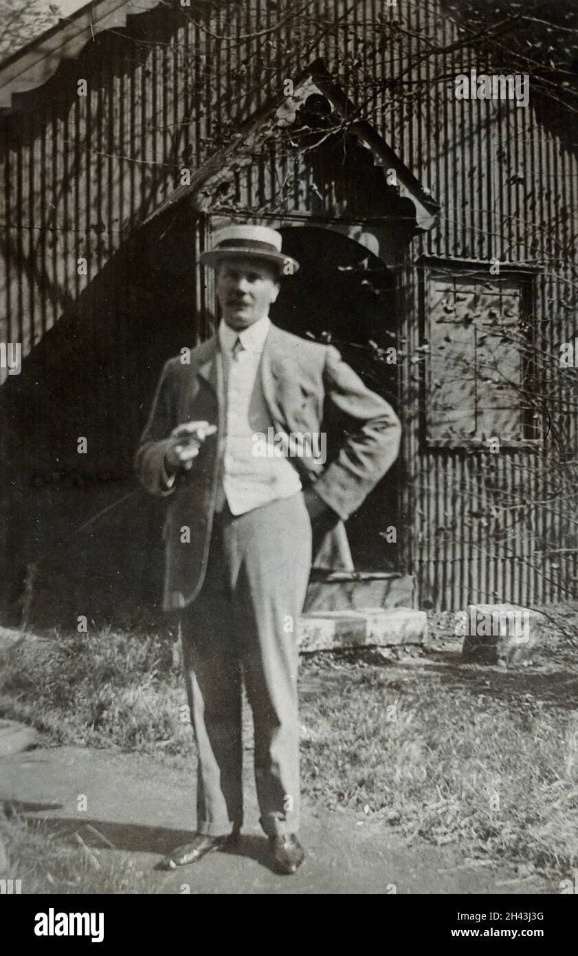 Edward Knight. Photograph Stock Photo - Alamy