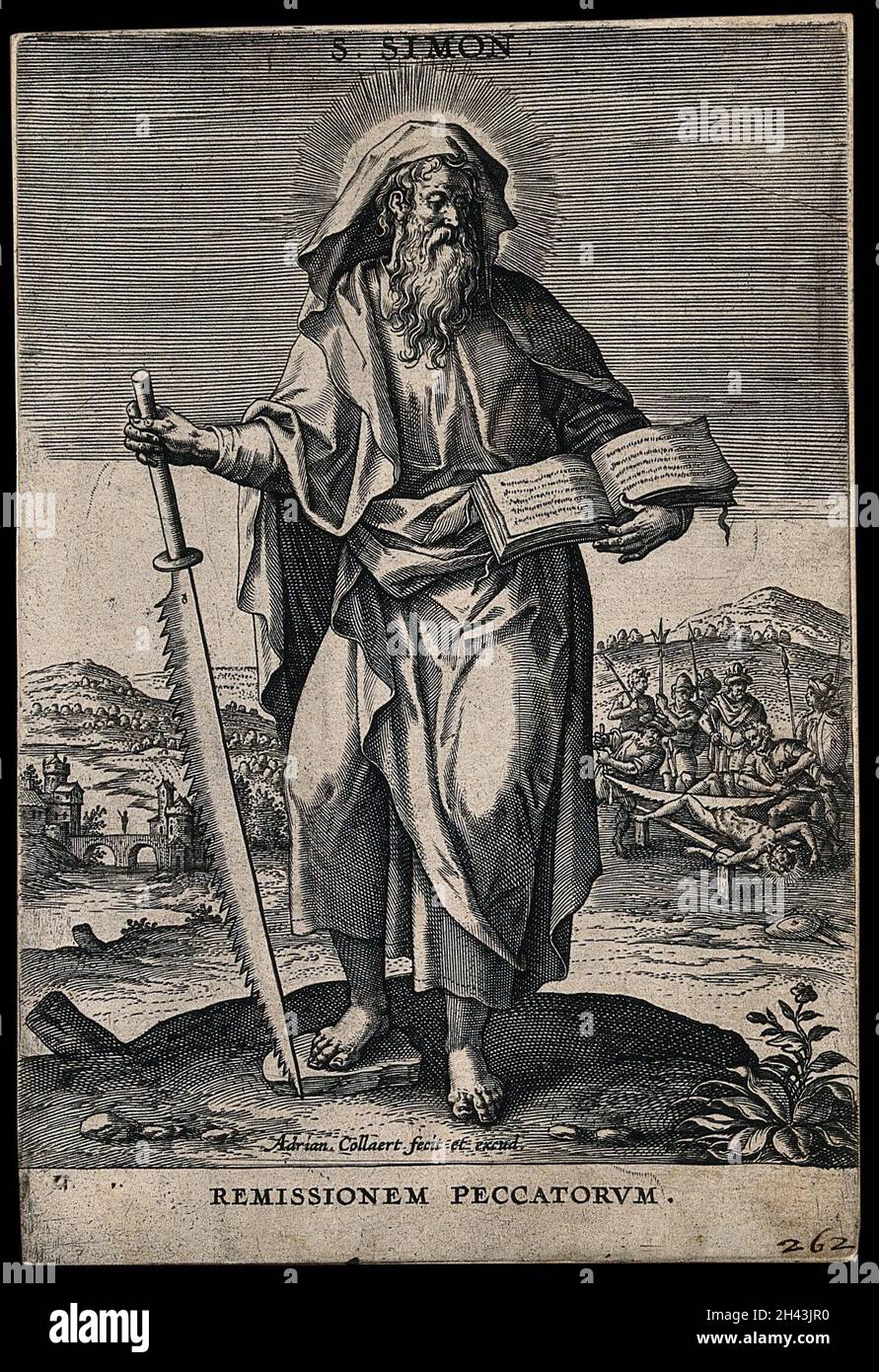 Saint simon the apostle hi-res stock photography and images - Alamy