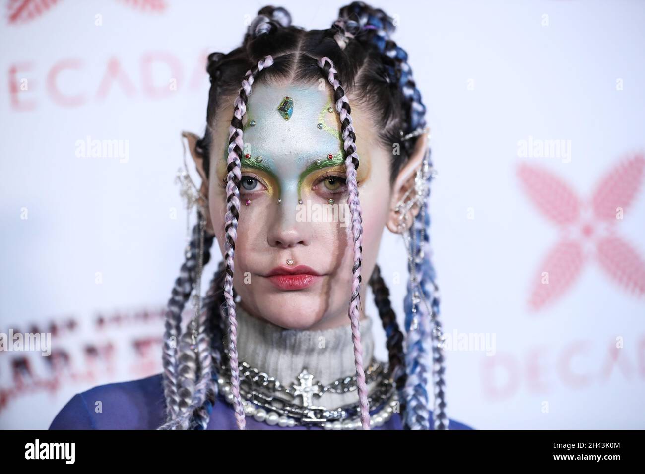 BEL AIR, LOS ANGELES, CALIFORNIA, USA - OCTOBER 30: Vlogger Amanda ...