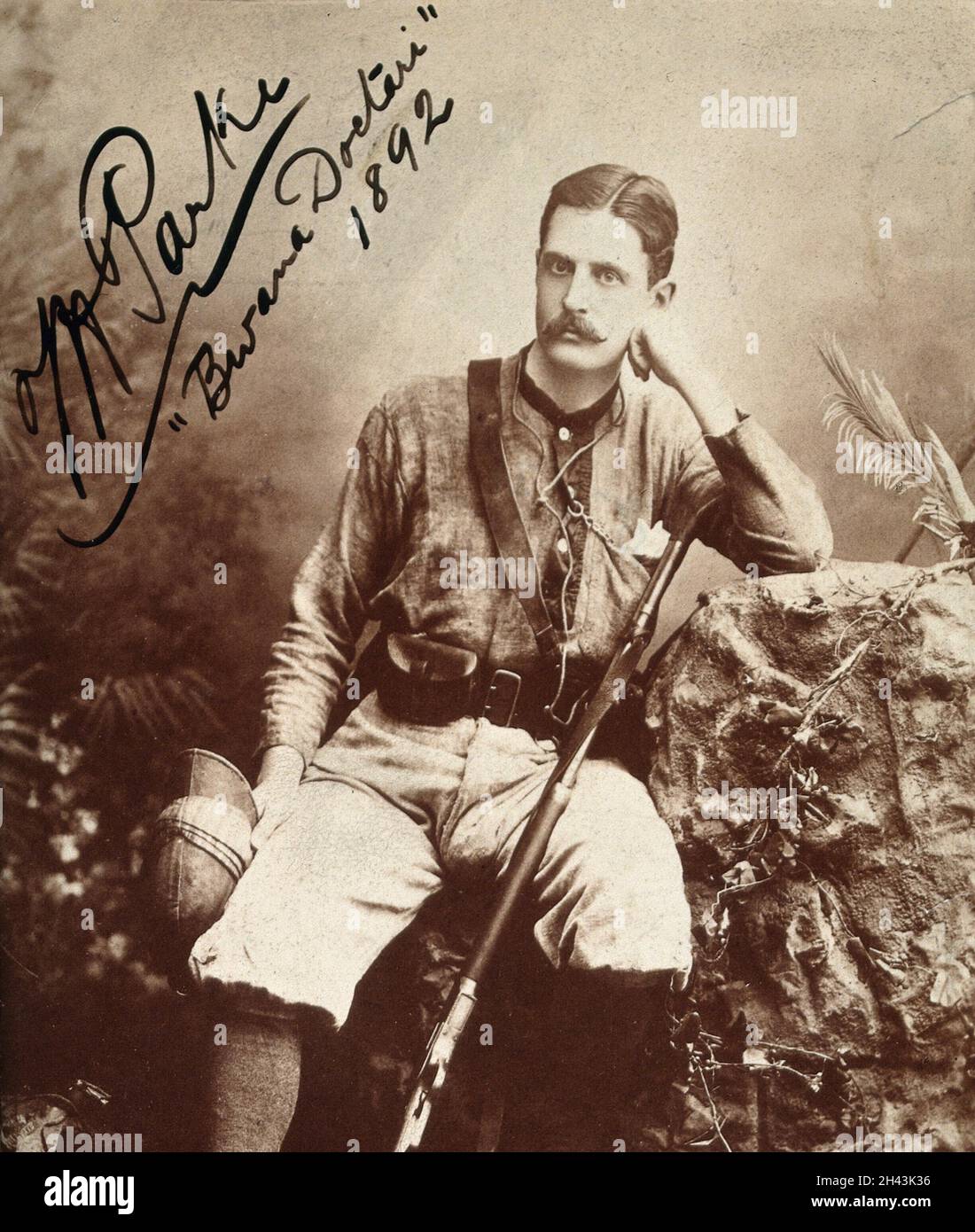 Thomas Heazle Parke. Photograph, 1892 Stock Photo - Alamy