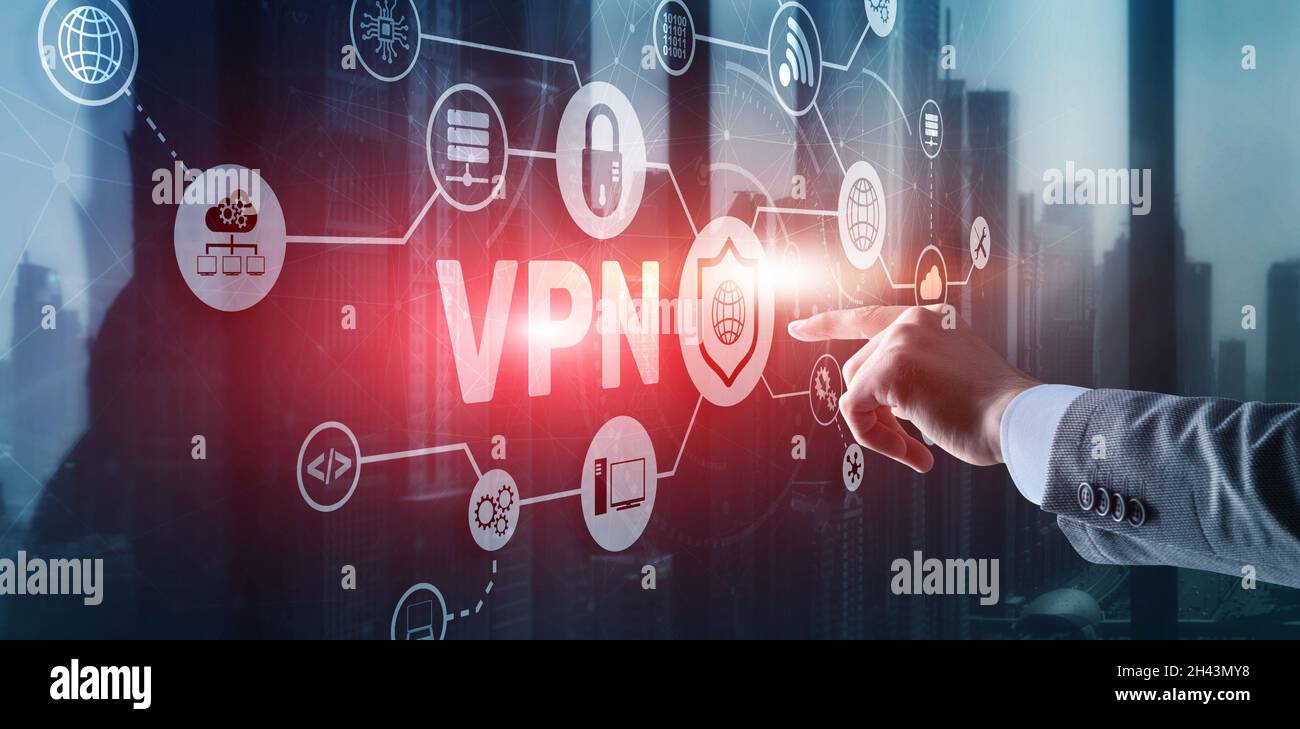 Virtual private network VPN. Provides privacy, anonymity and security ...
