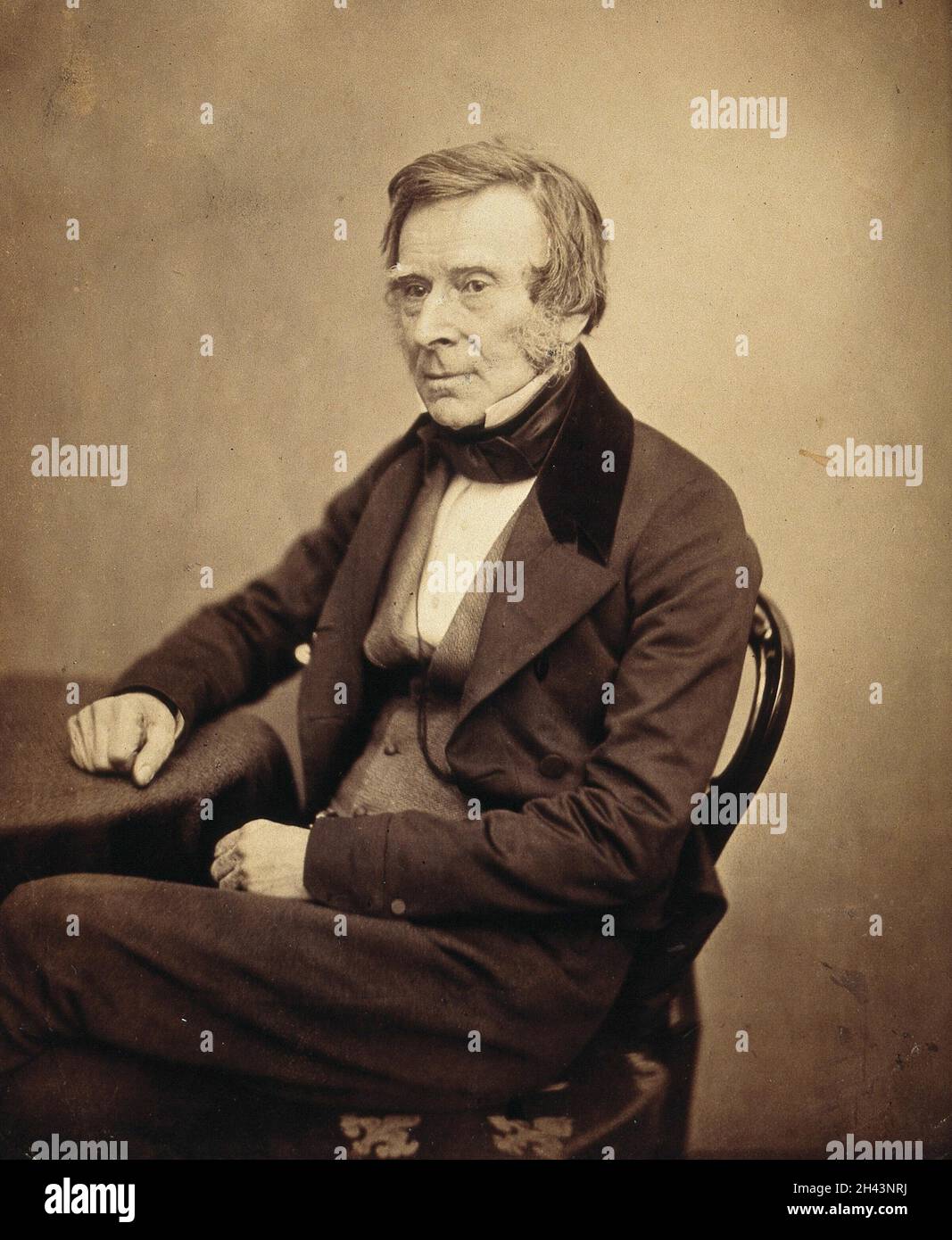 Sir Benjamin Collins Brodie. Photograph by Maull & Polyblank Stock ...