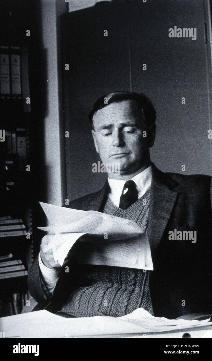 Robert Charles Muirhead-Thomson. Photograph by L.J. Bruce-Chwatt Stock ...