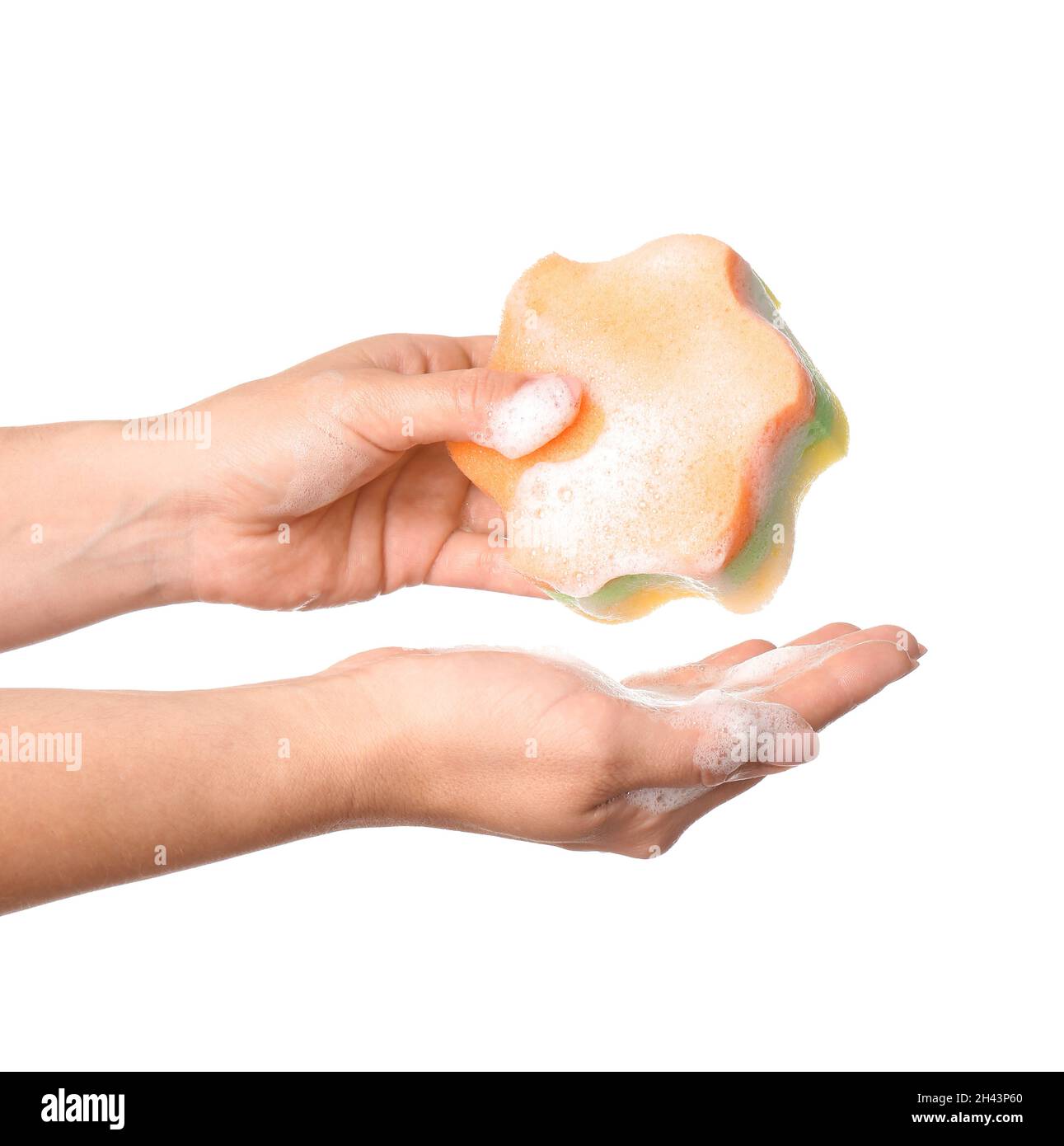 Woman wet body peeling bath hi-res stock photography and images - Alamy