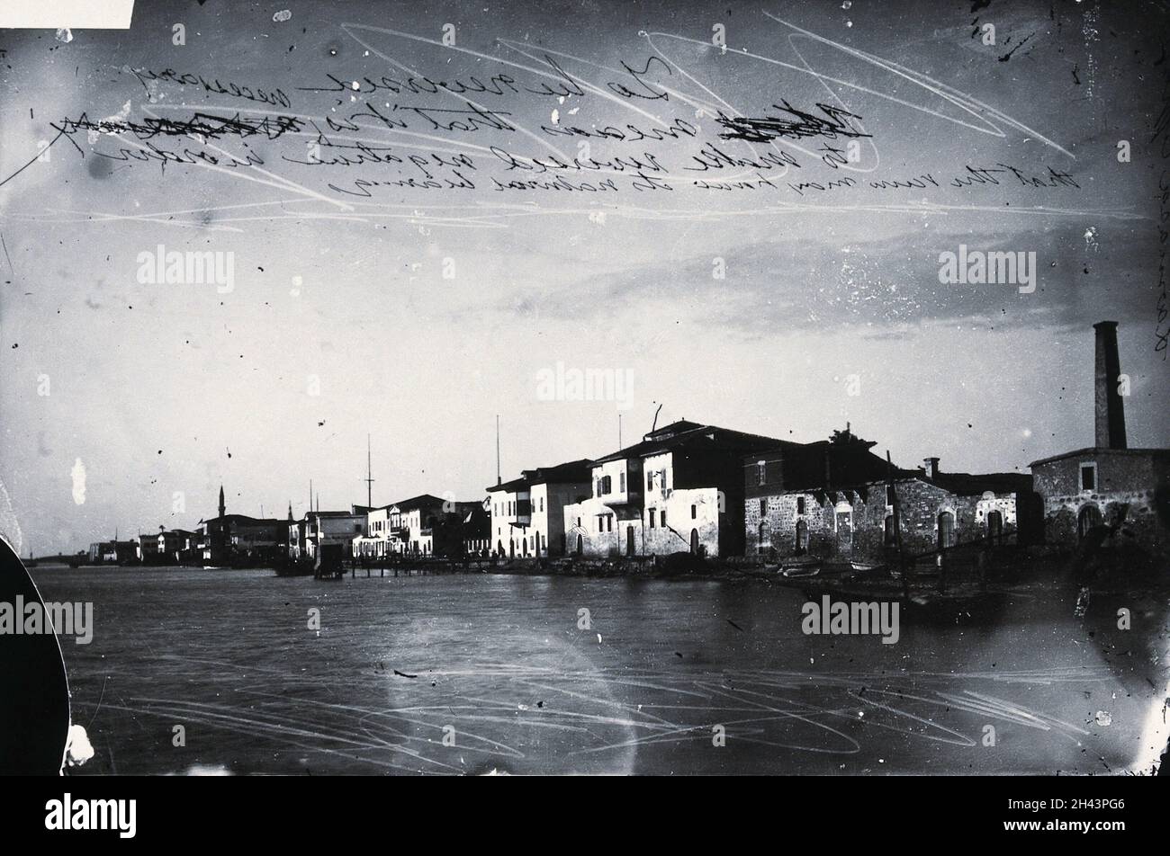 Larnaca, Cyprus. Photograph, 1981, from a negative by John Thomson ...