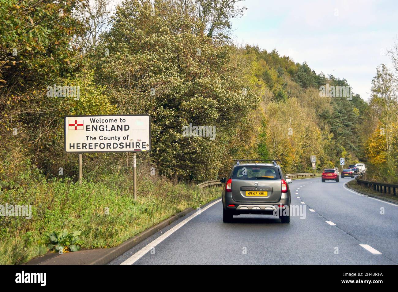 Welcome to england sign hi-res stock photography and images - Alamy