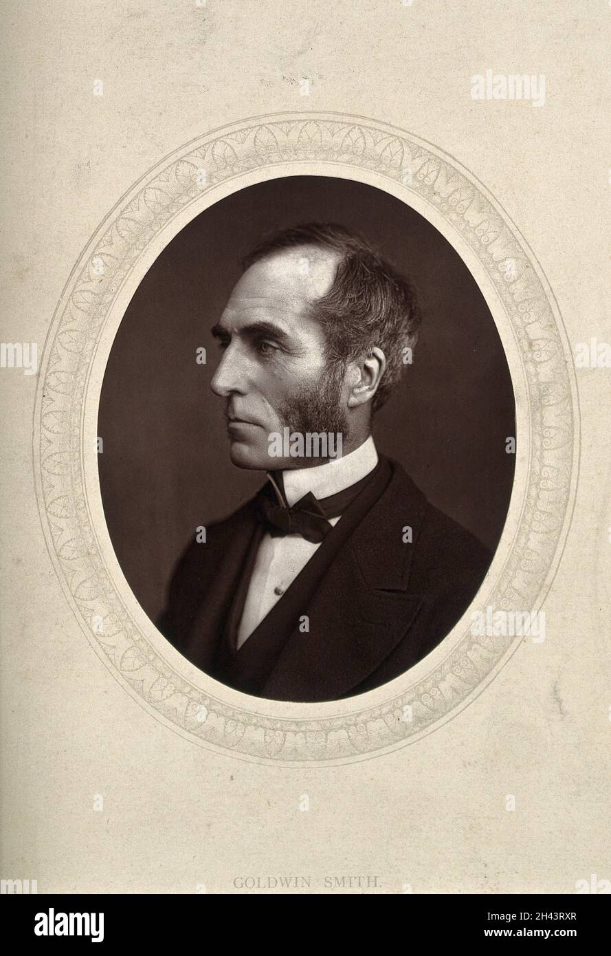 Goldwin Smith. Photograph by Lock & Whitfield Stock Photo - Alamy
