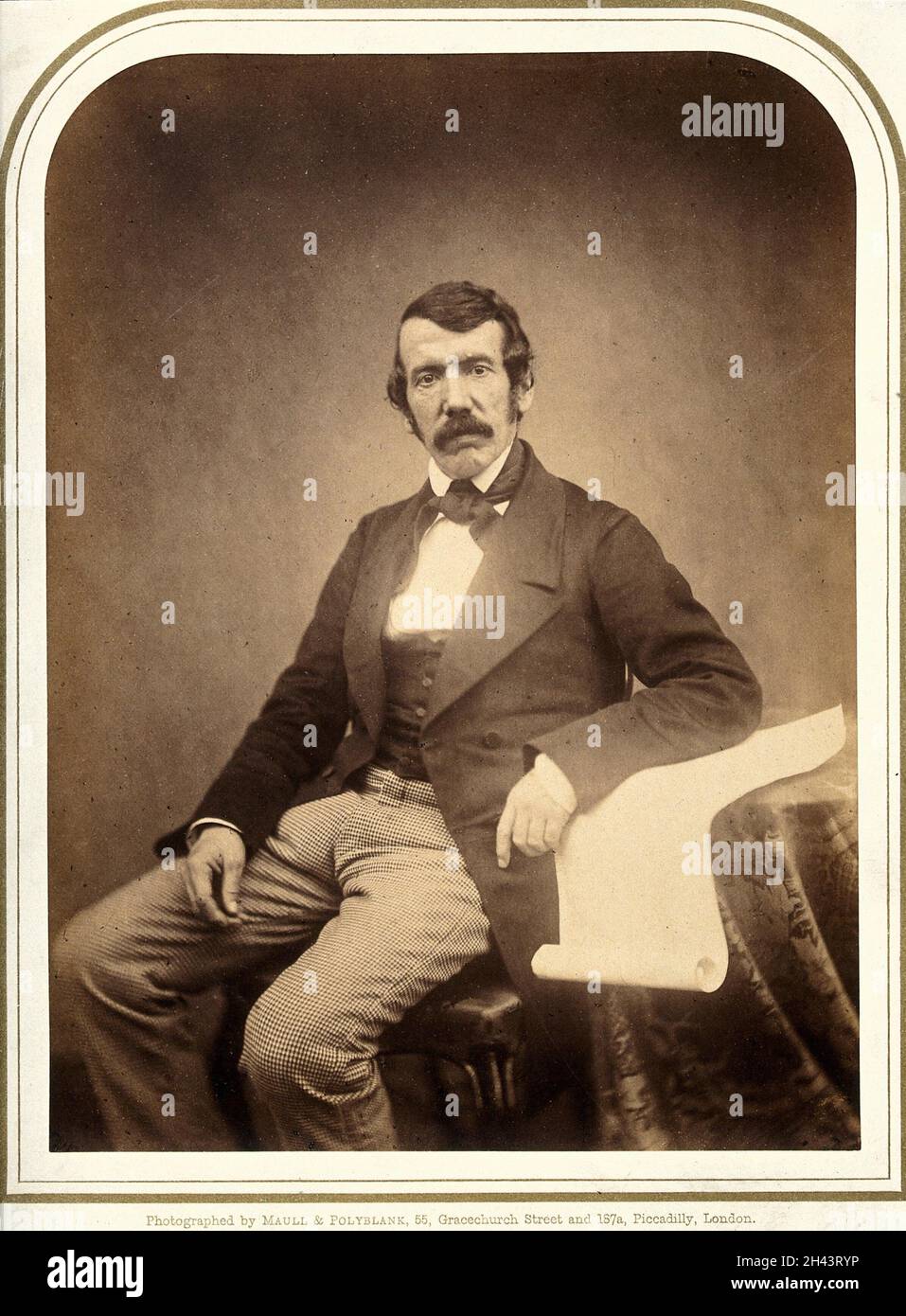 David Livingstone. Photograph by Maull & Polyblank Stock Photo - Alamy