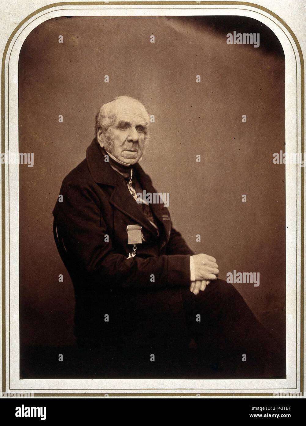 Sir John Ross. Photograph by Maull & Polyblank Stock Photo - Alamy